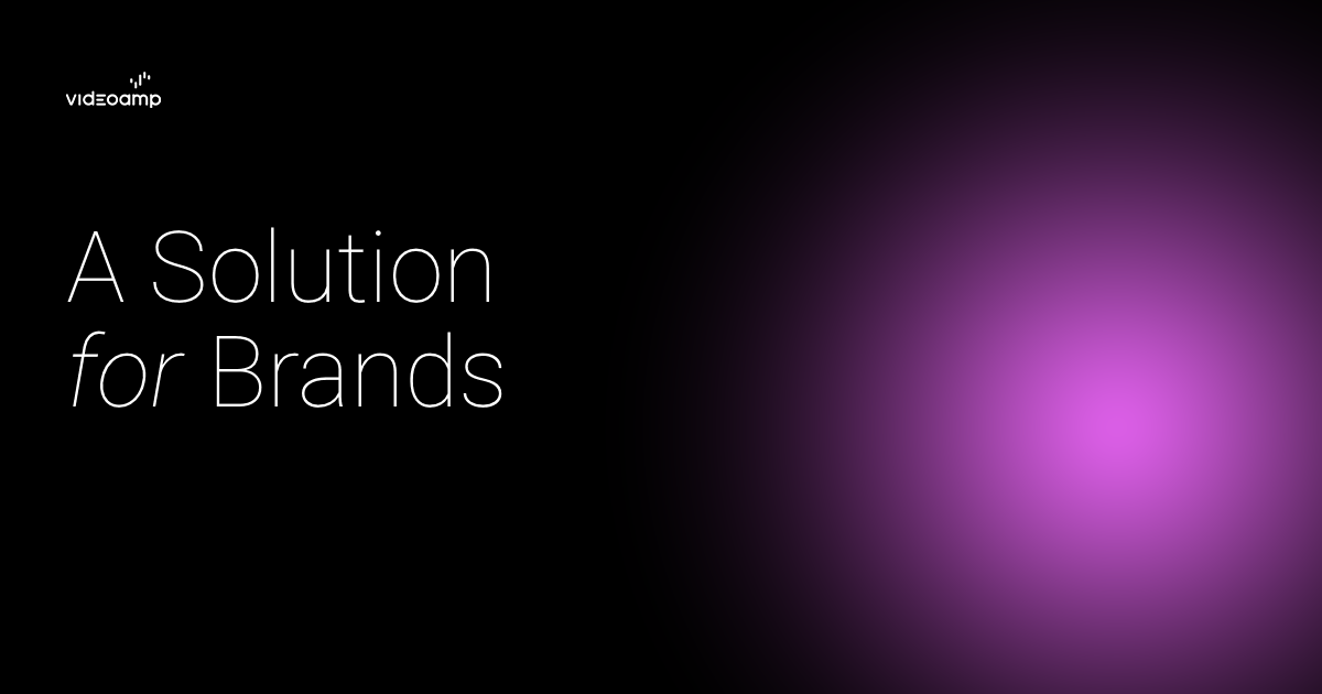 A Solution for Brands by VideoAmp